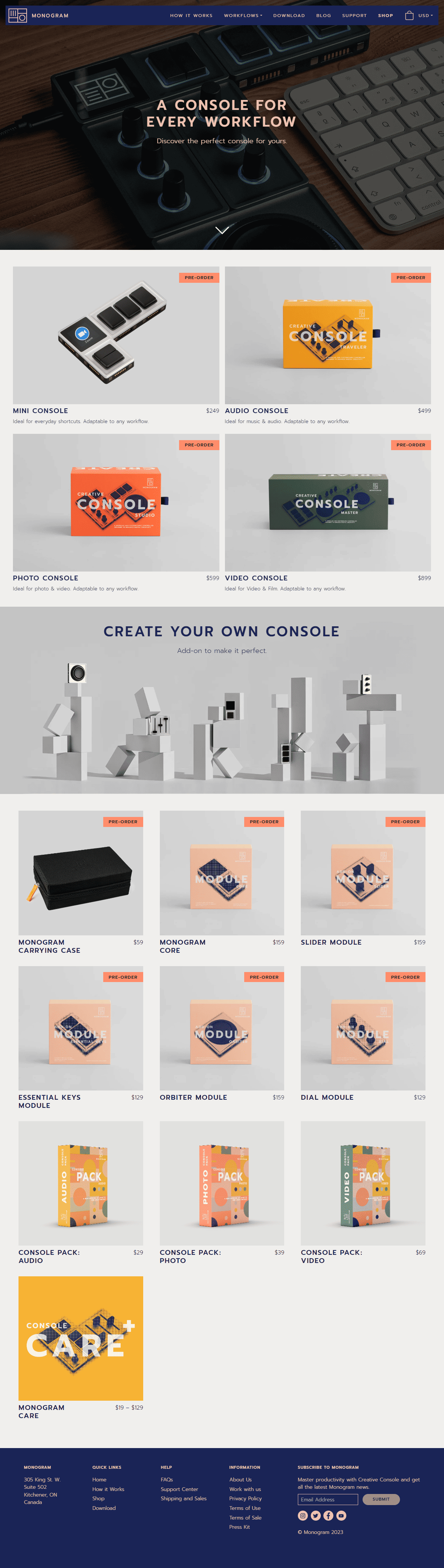 Frontend Practice | Monogram Project
